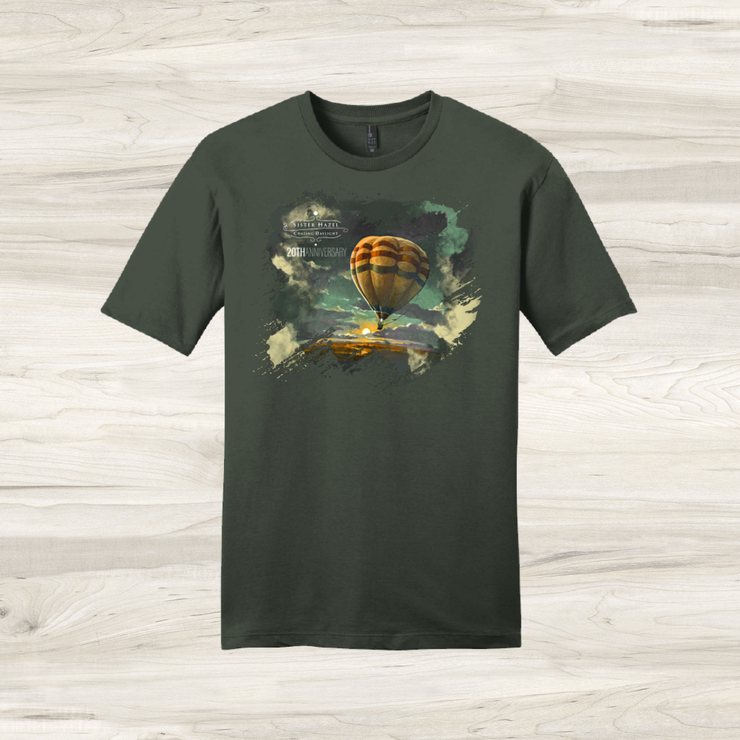 Chasing Daylight 20th Anniversary Cover T-Shirt – Sister Hazel Merch ...